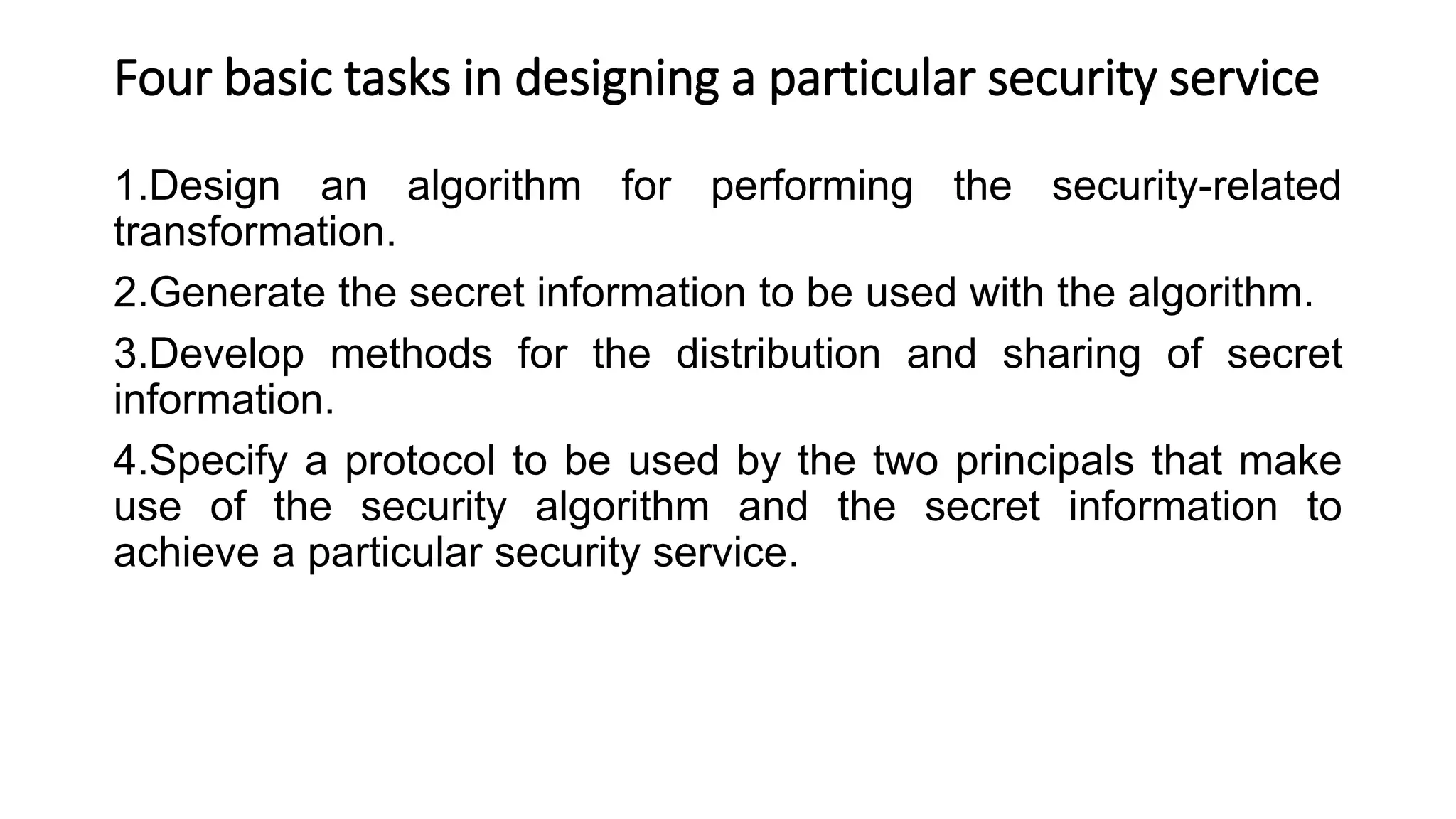 Network Security Model Pptx