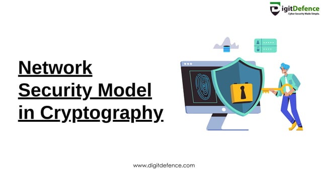 Network Security Model In Cryptography Presentation Pdf Information