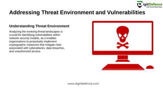 Network Security Model in Cryptography presentation | PDF