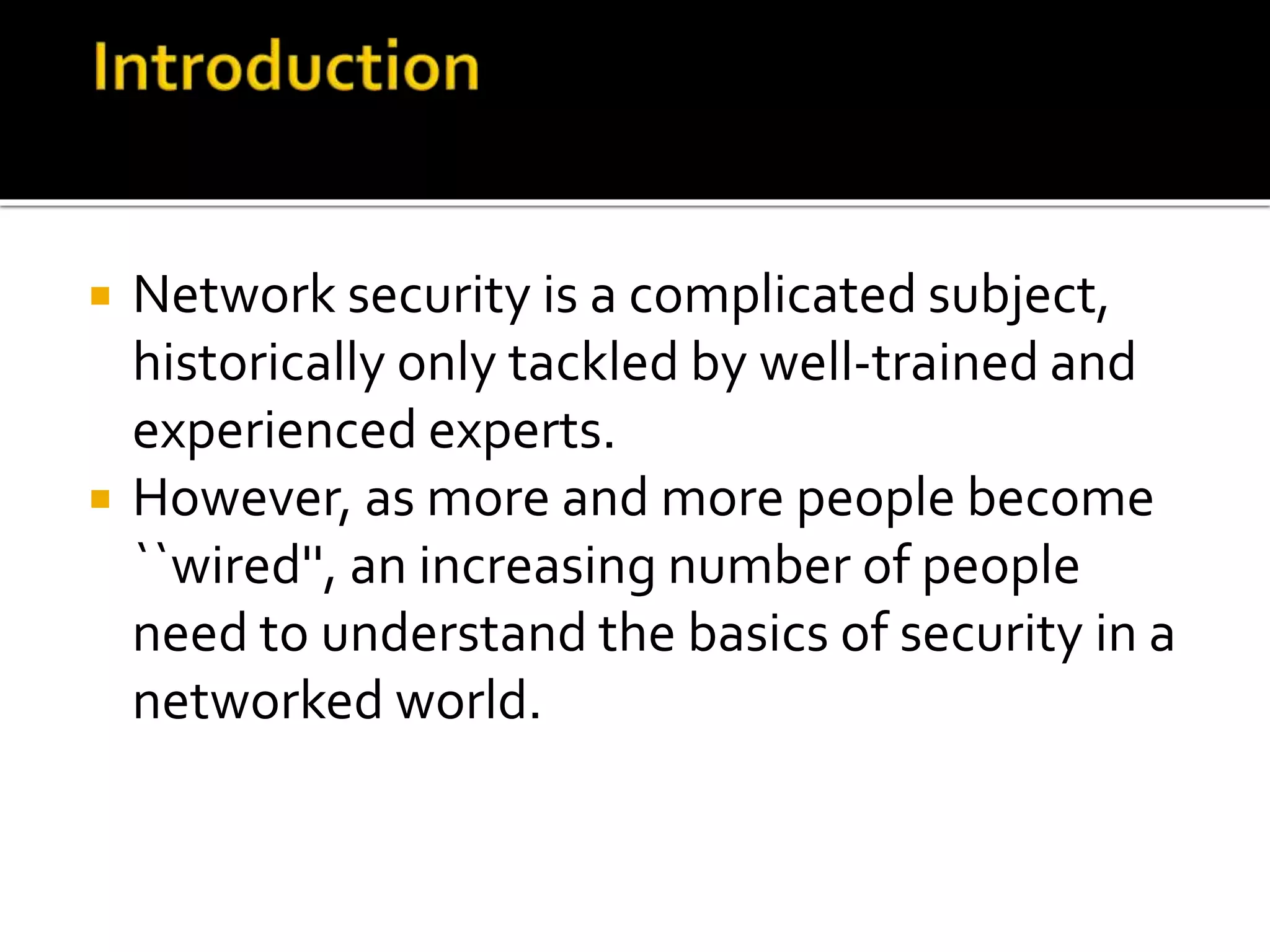 Network security ppt | PPTX