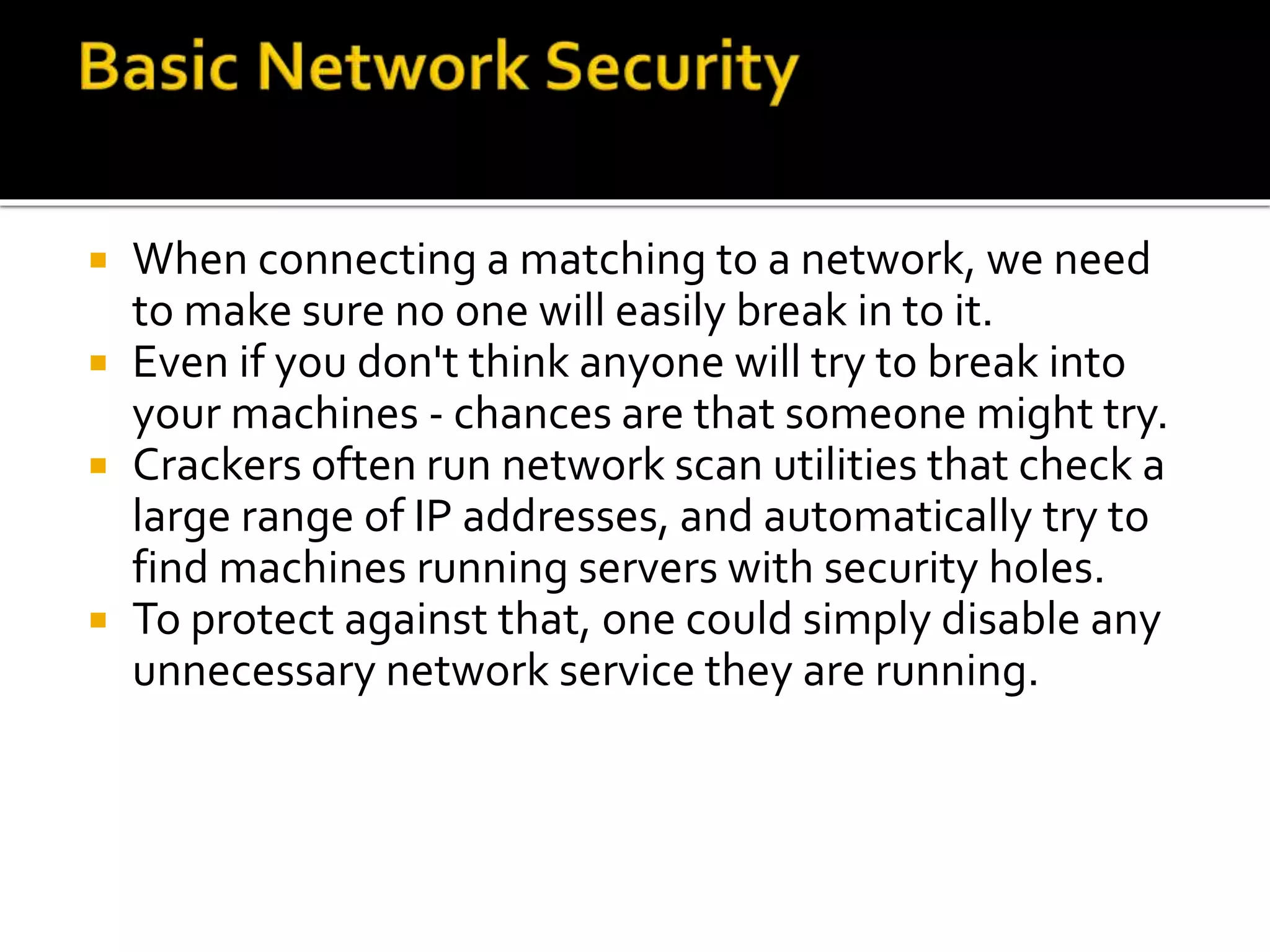 Network Security Pptpptx Information And Network Security Computing