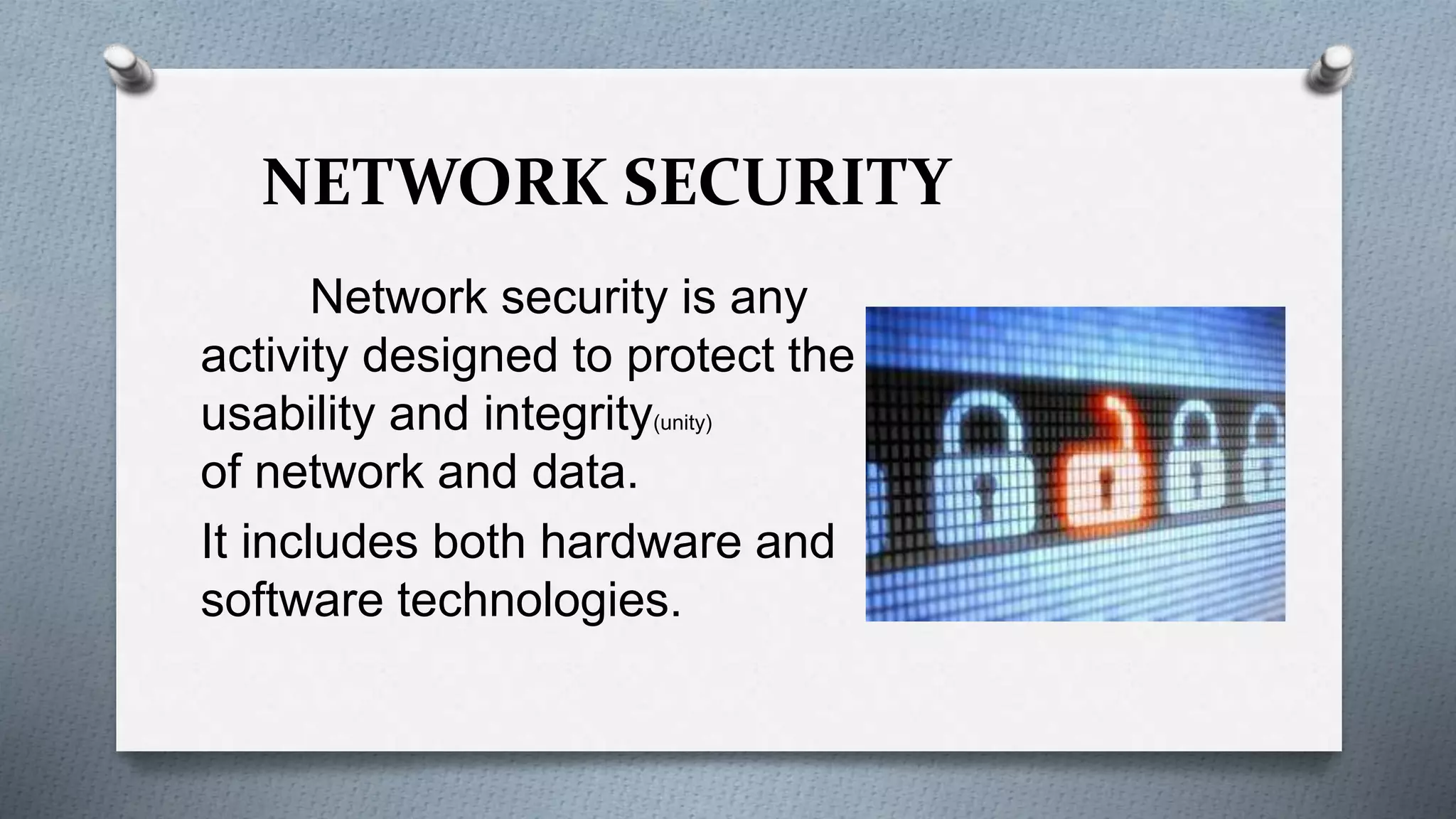 Network security (vulnerabilities, threats, and attacks) | PPTX