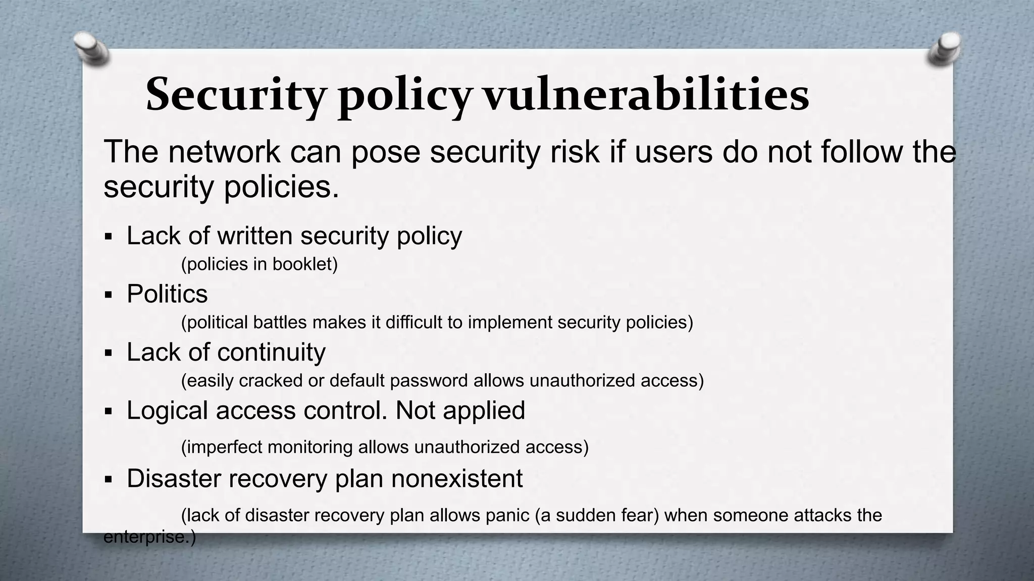 Network security (vulnerabilities, threats, and attacks) | PPTX
