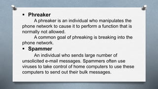 Network security (vulnerabilities, threats, and attacks) | PPTX