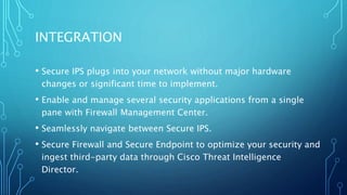 NGIPS(Next Generation Intrusion Prevention System) in Network security presentation | PPTX