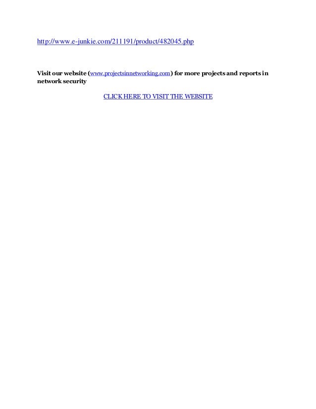 Network Security Project Ideas network-security-project-ideas