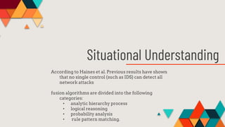 Network security situational awareness | PPTX