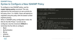 Network Security v1.0 Implementation of Site to Site IPSec | PPT