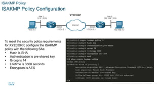 Network Security v1.0 Implementation of Site to Site IPSec | PPT