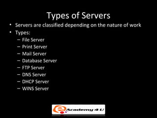Network servers | PPT
