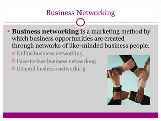 Presentation on Networks in terms of Economics | PPT