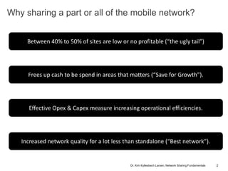 Fundamentals of Mobile Network Sharing | PPTX