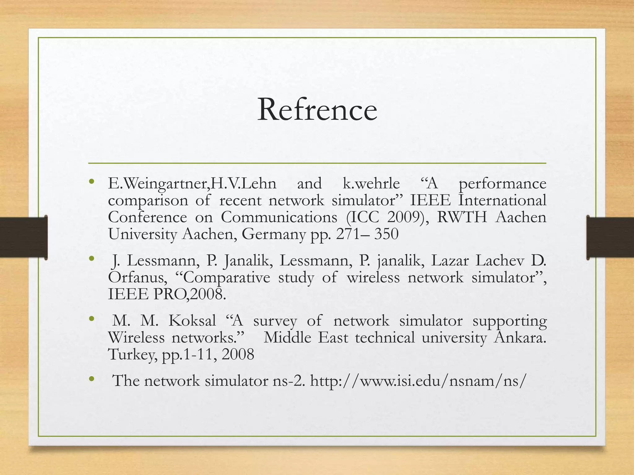 Network Simulation Software Pptx Operating Systems Computer Software And Applications