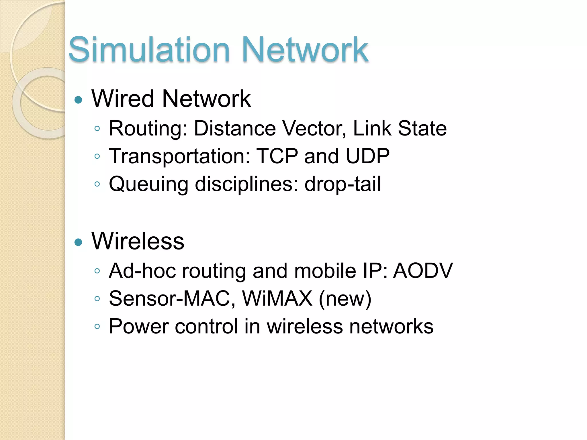 Network simulator 2 | PPTX