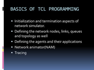 Network simulator 2 | PPT