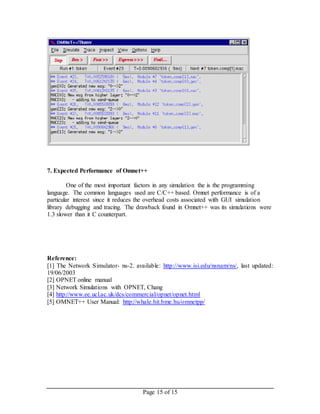 Network simulator | PDF