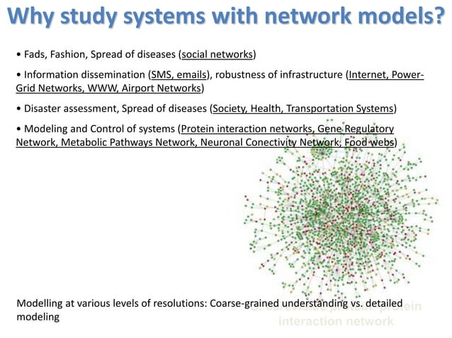 Network Biology: A paradigm for modeling biological complex systems ...