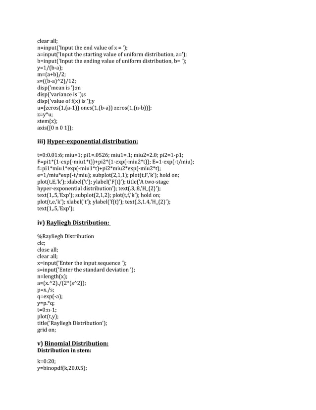 Networks lab manual ecp62 | PDF