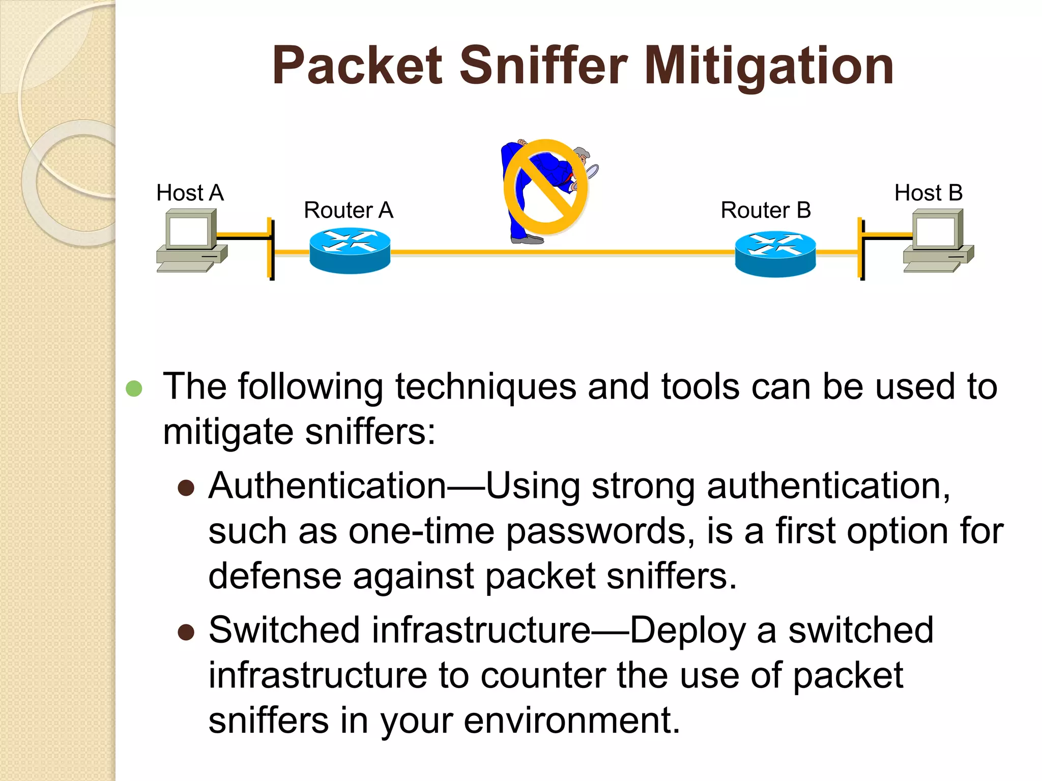 Network sniffers & injection tools | PPTX