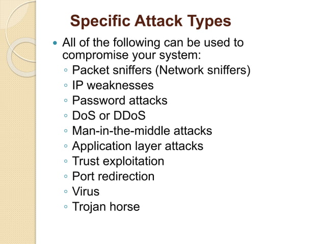 Network sniffers & injection tools | PPTX | Computer Networking | Computing