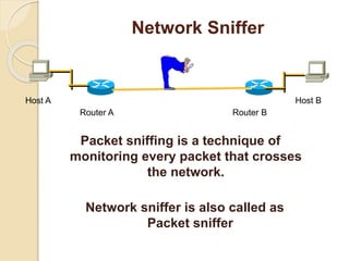Network sniffers & injection tools | PPTX