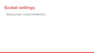 Network sockets | PPTX