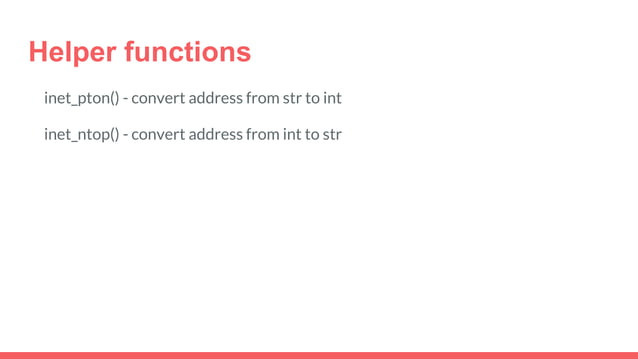 Network sockets | PPT
