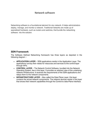 Network software | PDF