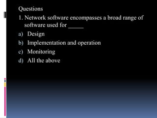 Network software | PPTX