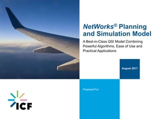 Airline Network Planning And Simulation | PPTX