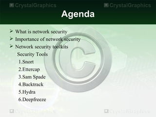 Network ssecurity toolkit | PPT | Information and Network Security ...