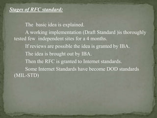 Network standardization | PPTX