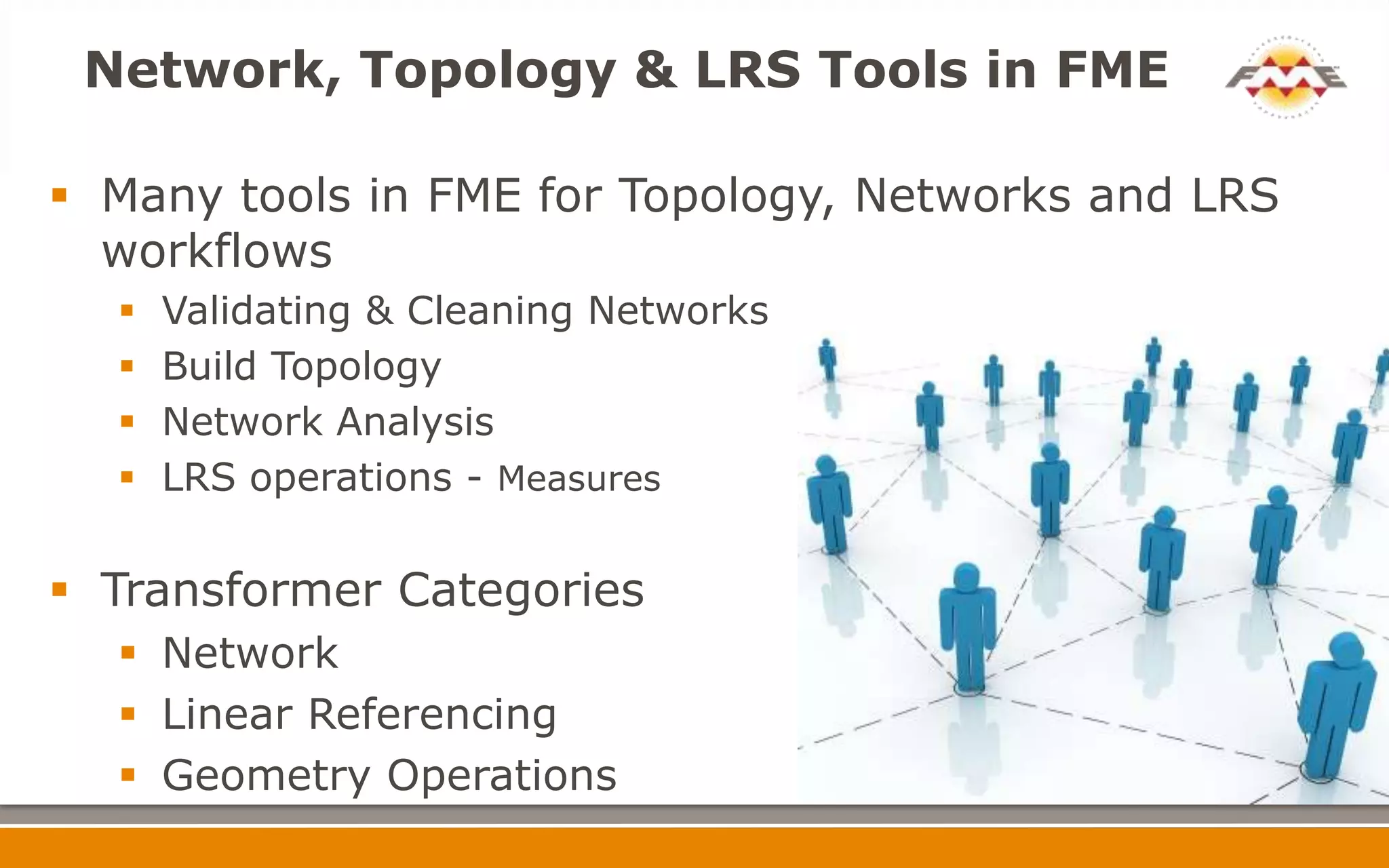 Network Tools in FME | PPT