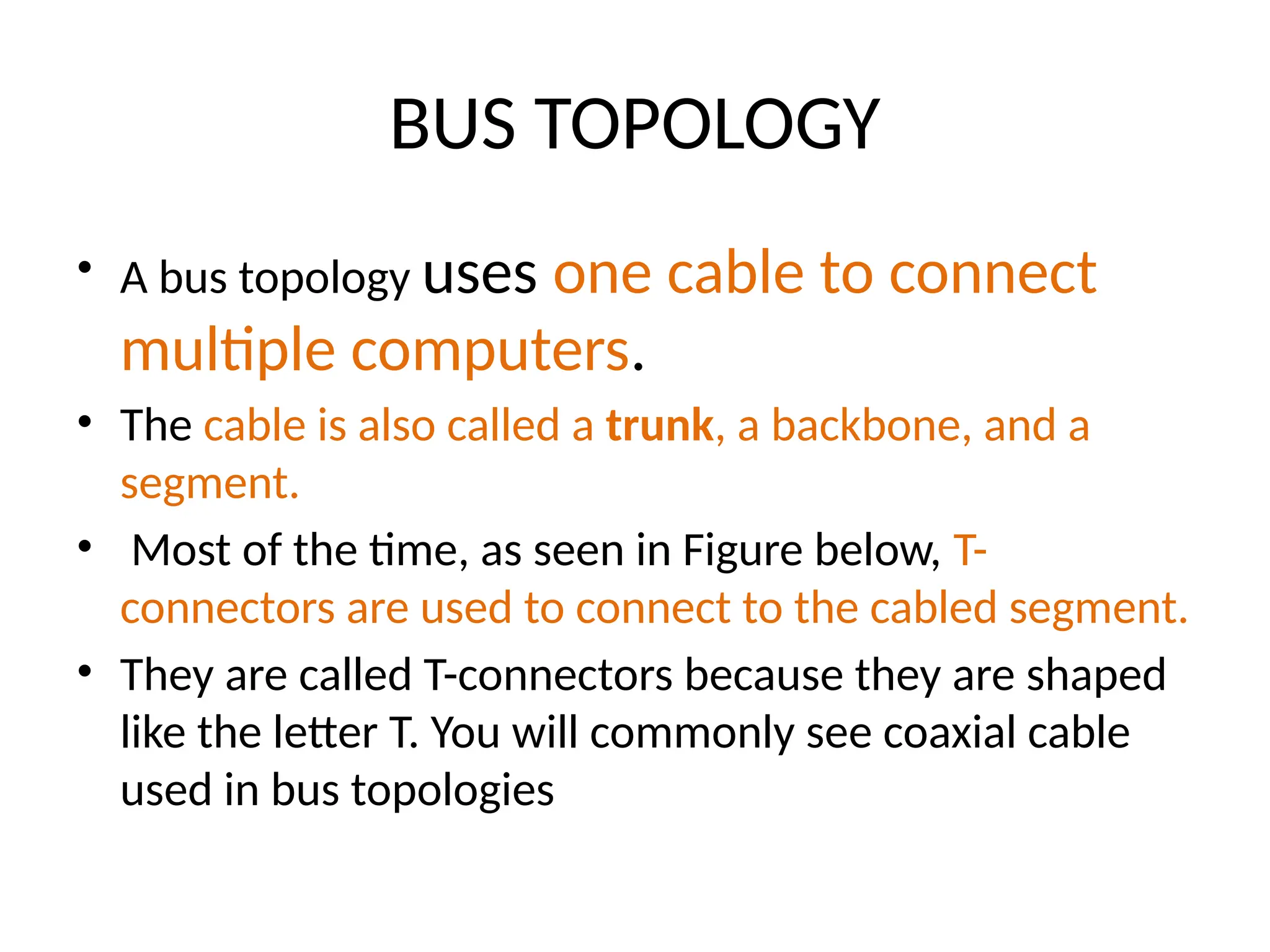 Network Topology network structure and network topology, Star, bus ...