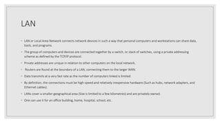 Networks (unit 4) | PPT