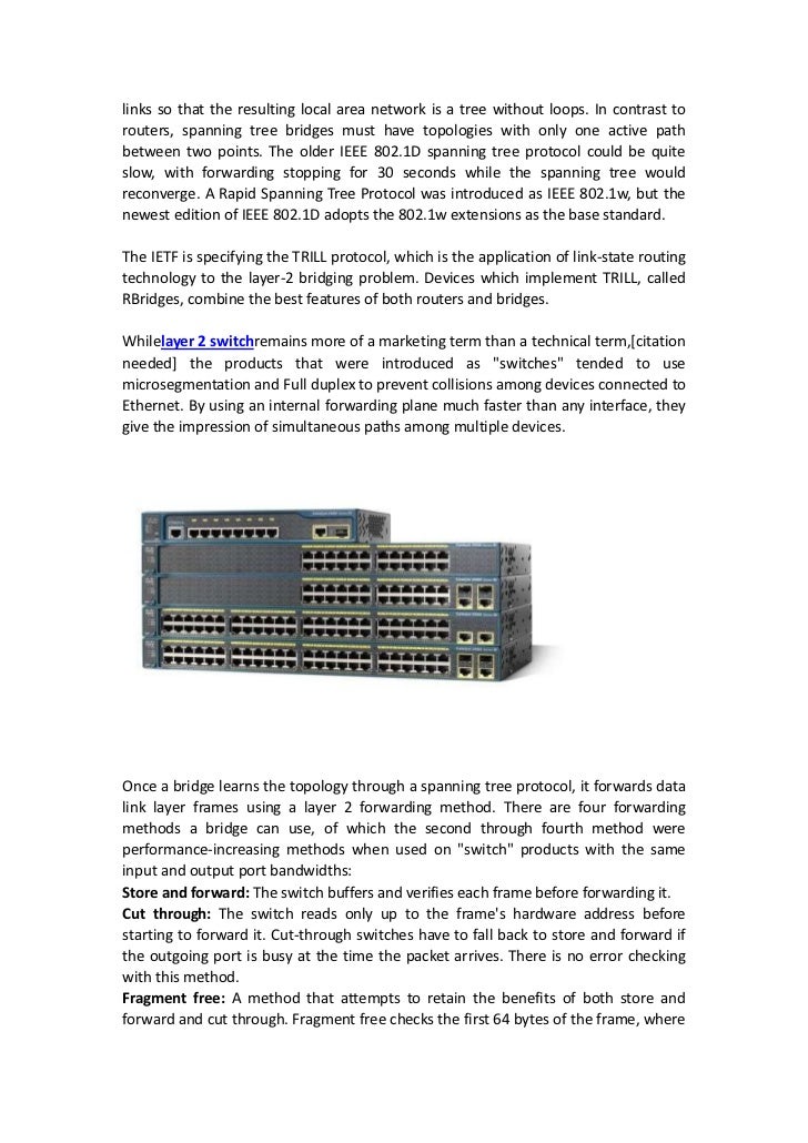 Network Switches Functions And Role In Networks