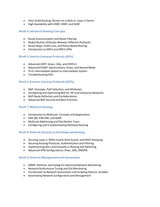 Network Switching and Routing Network Switching and Routing | PDF