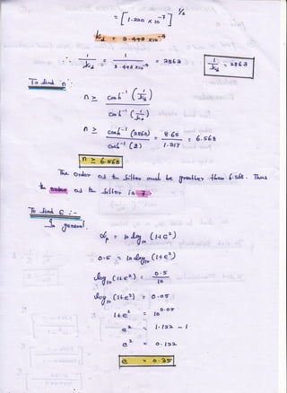 Biomedical Circuits & Networks - Network synthesis and filter design | PDF