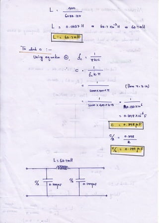 Biomedical Circuits & Networks - Network synthesis and filter design | PDF