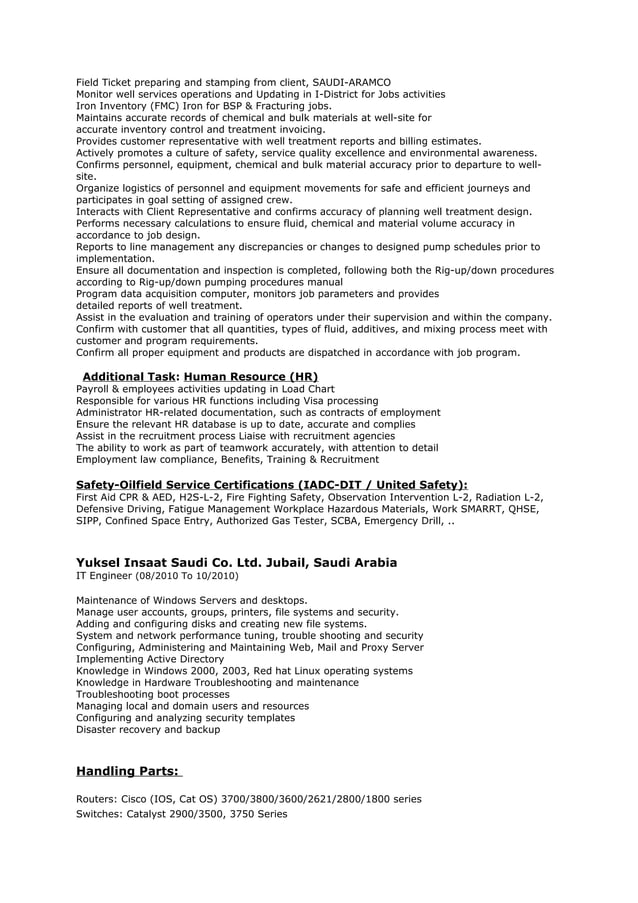 Network System Engineer, Resume | DOC | Operating Systems | Computer Software and Applications