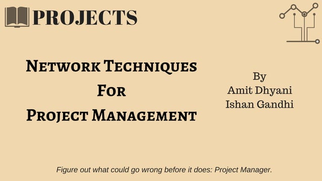 Network Techniques for Project Management | PDF