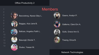 Network Technologies | PPTX