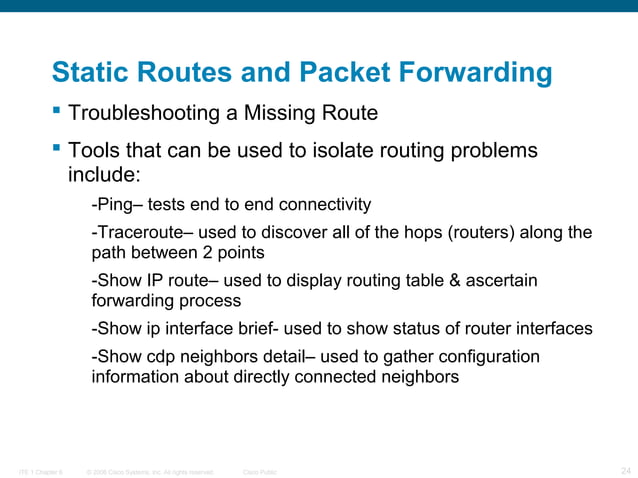 Static Routing | PPT