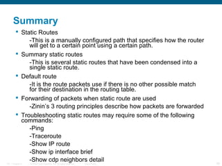 Static Routing | PPT