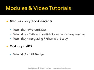Network testing course | PPT