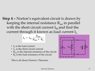 Network theorem part 1 | PPTX