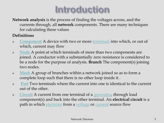 Network theorem part 1 | PPT