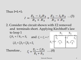 Network theorem part 2 | PPT