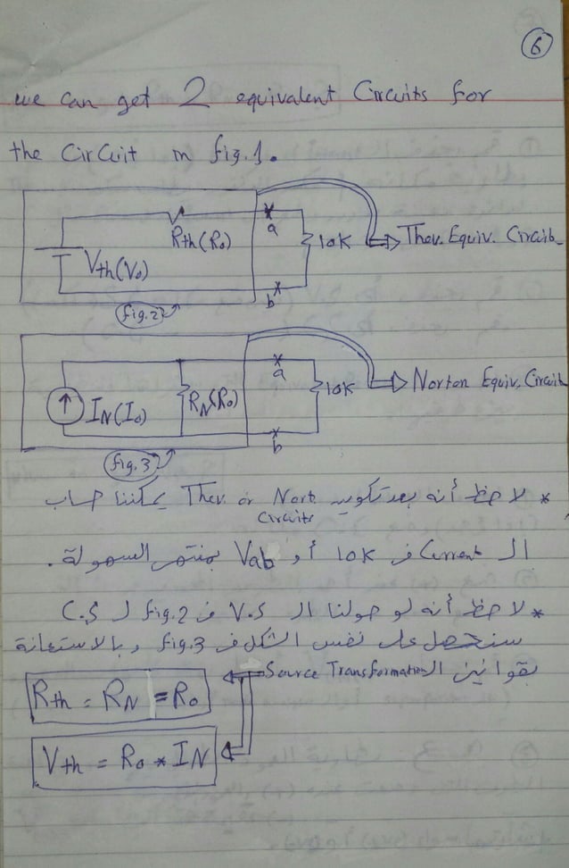 Electric Circuits Class (Handout 6) | PDF | Physics | Science