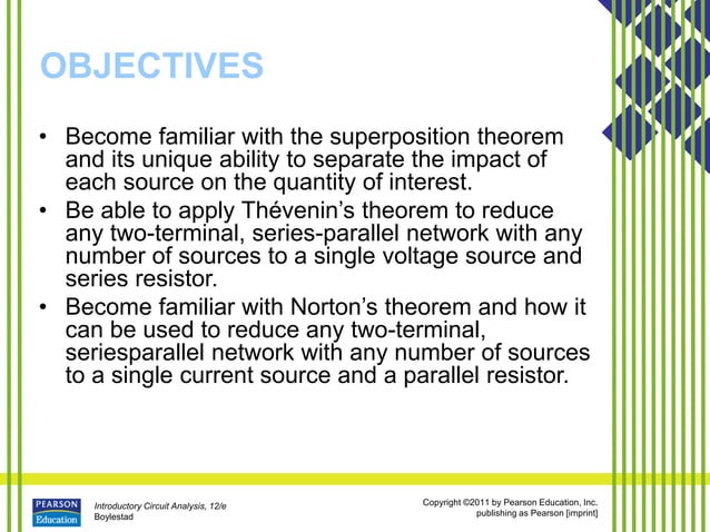 Network theorems chapter 9 | PPT | Computer Networking | Computing